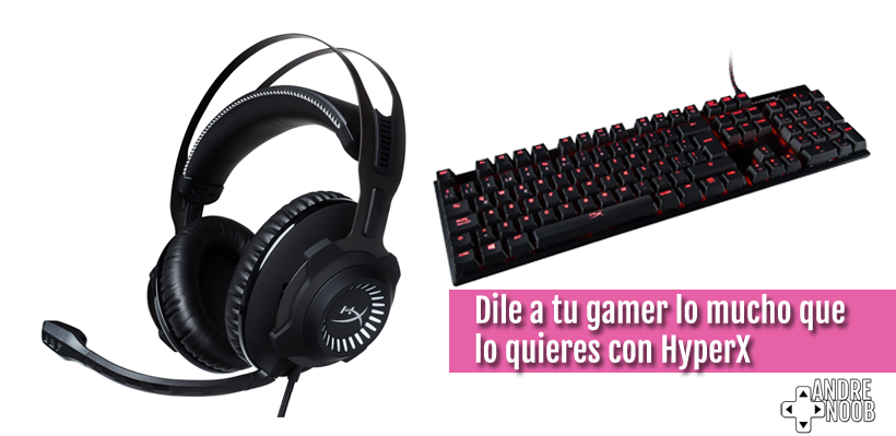 Celebra el día de amor y amistad con los productos de HyperX – Andrenoob