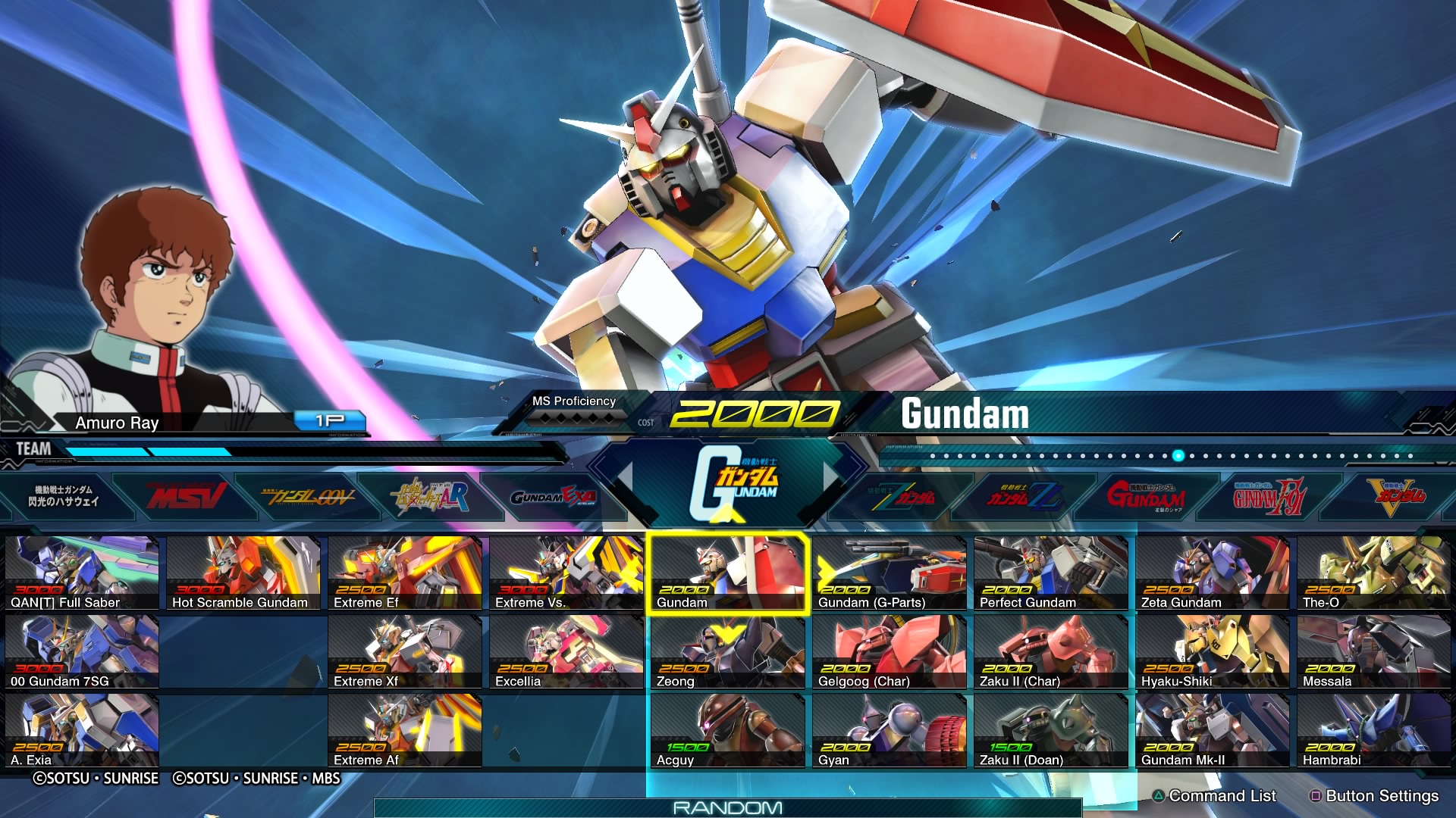 Mobile Suit Gundam Extreme Vs. Maxi Boost On – Reseña – Andrenoob