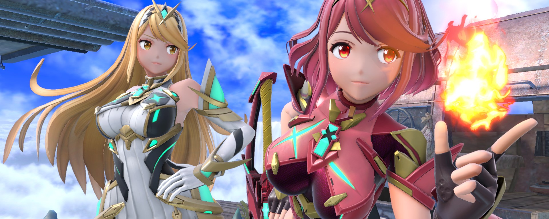 Pyra & Mythra llegan mañana a Super Smash Bros Ultimate – Andrenoob