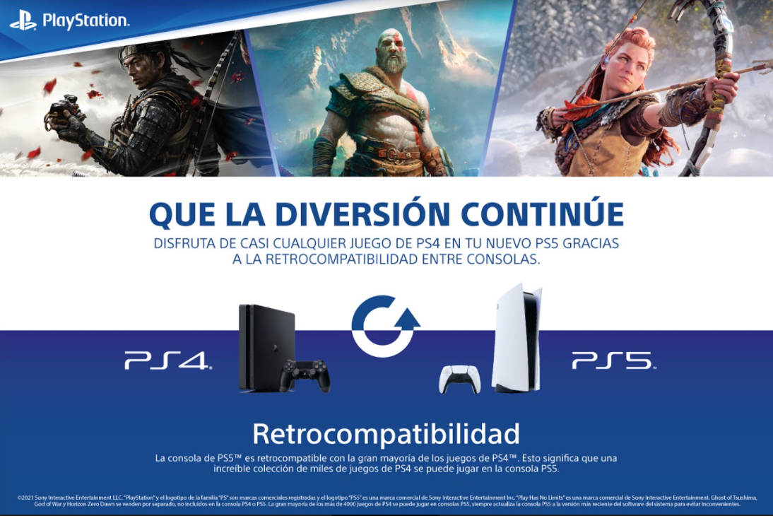 PlayStation 5: así de simple funciona la retrocompatibilidad – Andrenoob