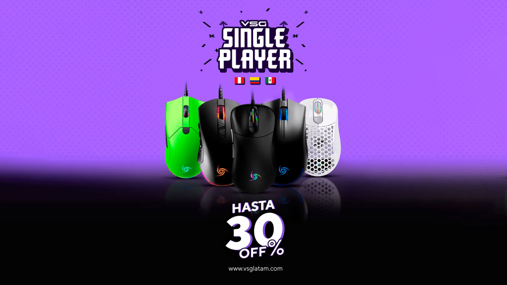 VSG: enamórate de los Mouse Gamer que están en promoción hasta el 14 de ...