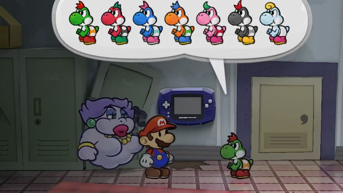 ¿Cómo cambiar a Yoshi de color en Paper Mario: La Puerta Milenaria ...