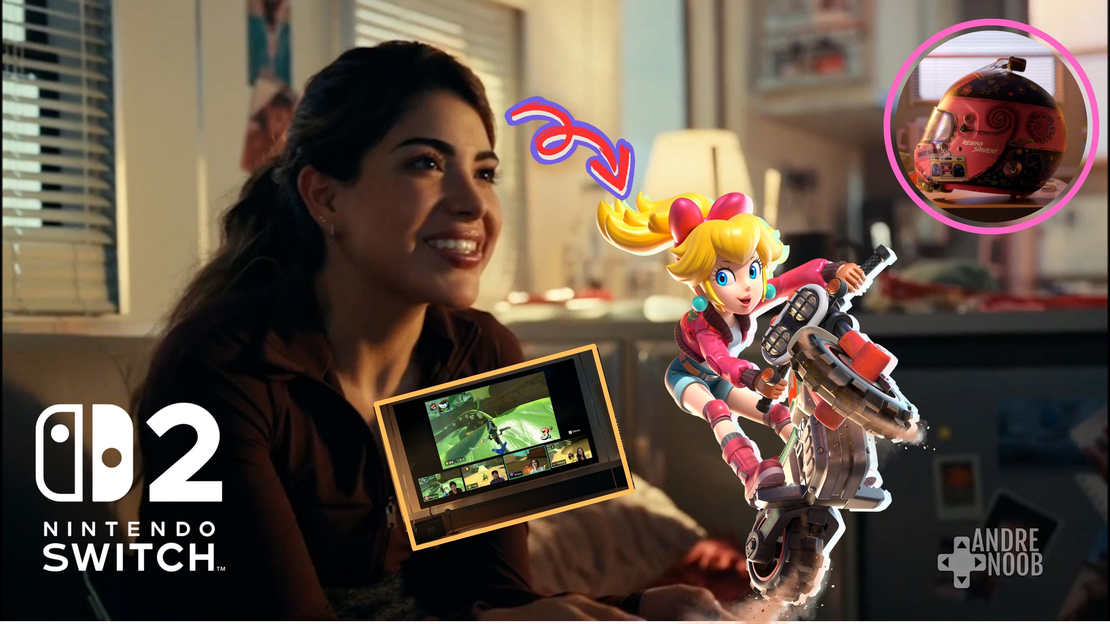 Nintendo Switch 2 estrena comercial con Regina Sirvent – Andrenoob