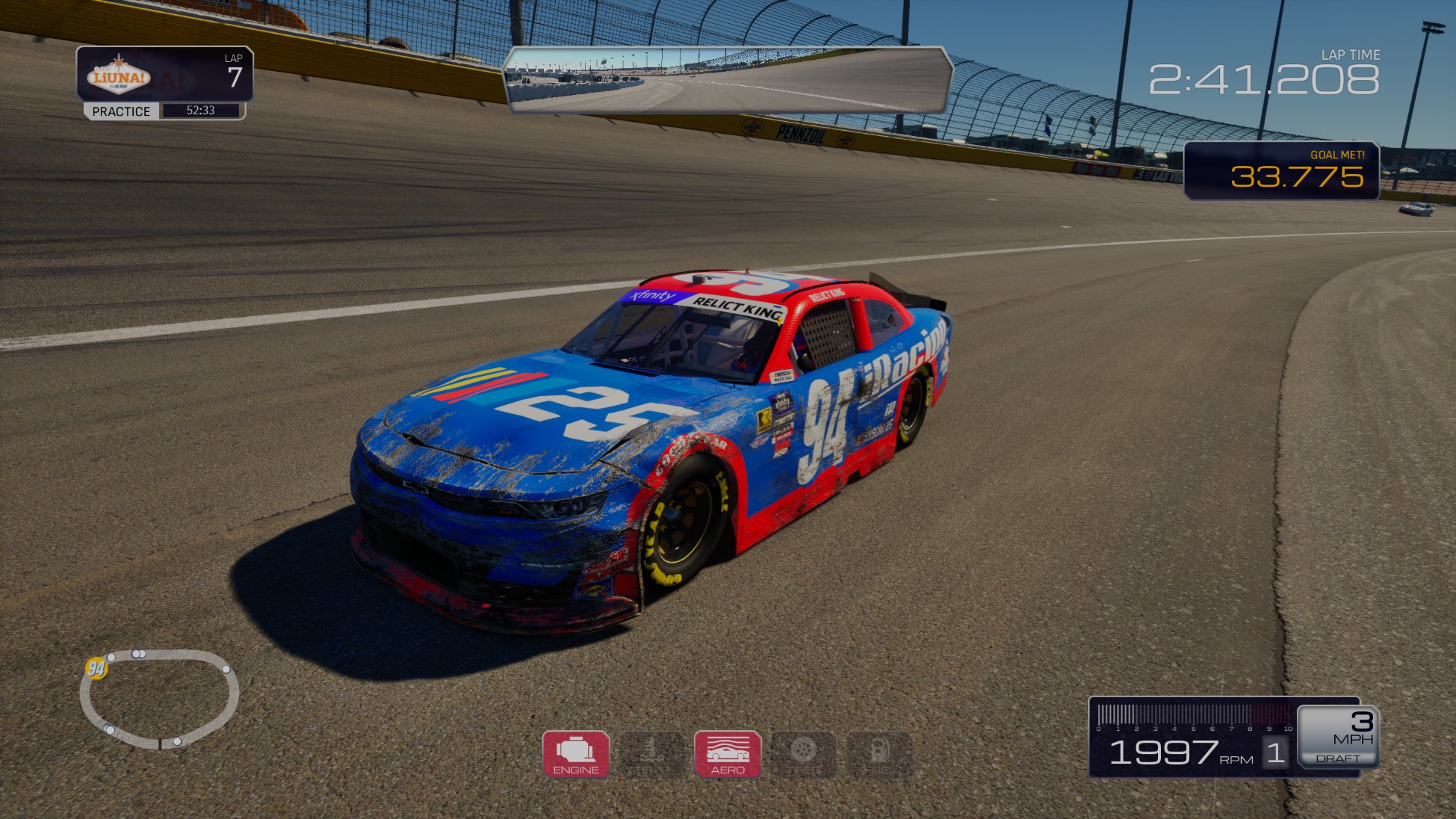 NASCAR 25 – Análisis: winner winner chicken diner – Andrenoob